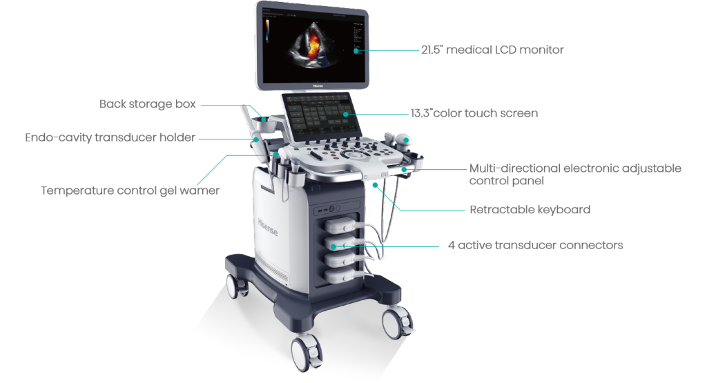 Sistema de Diagnóstico por Ultrassom Doppler Colorido HISENSE ...